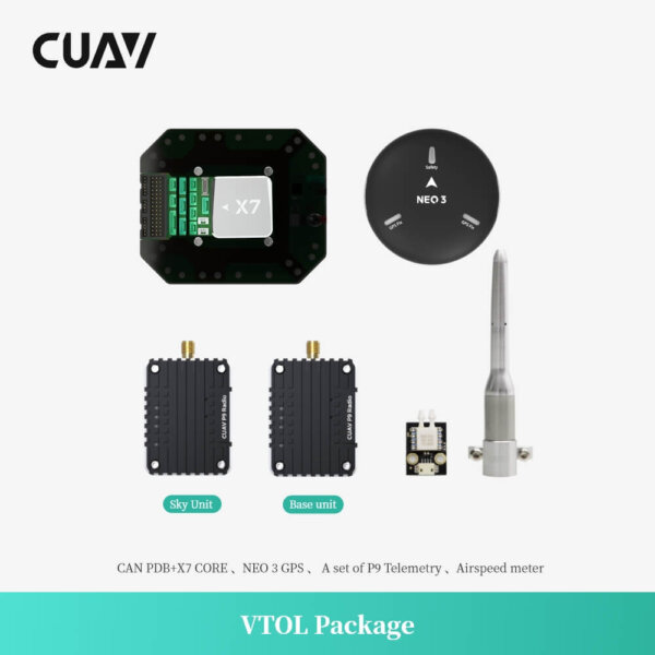 CUAV P9 Radio Drone Telemetry | High power High speed Ultra-vision UAV ...