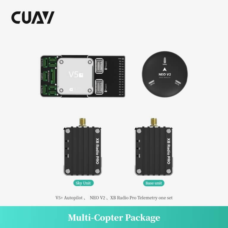 CUAV X7+ Pro Flight Controller | Autopilot For PX4 APM Drone Quadcopter ...