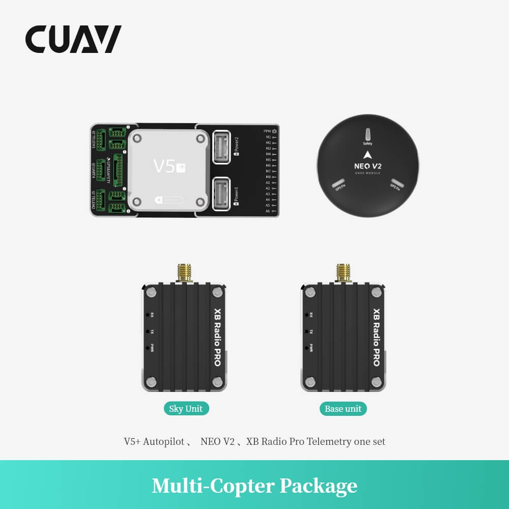 CUAV X7+ Flight Controller | Autopilot For PX4&APM Drone Hardware ...
