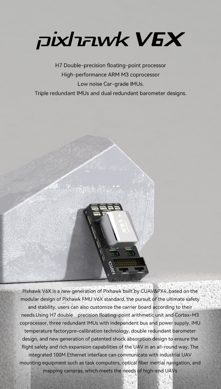 CUAV New Pixhawk V6X flight controller – CUAV Official Store