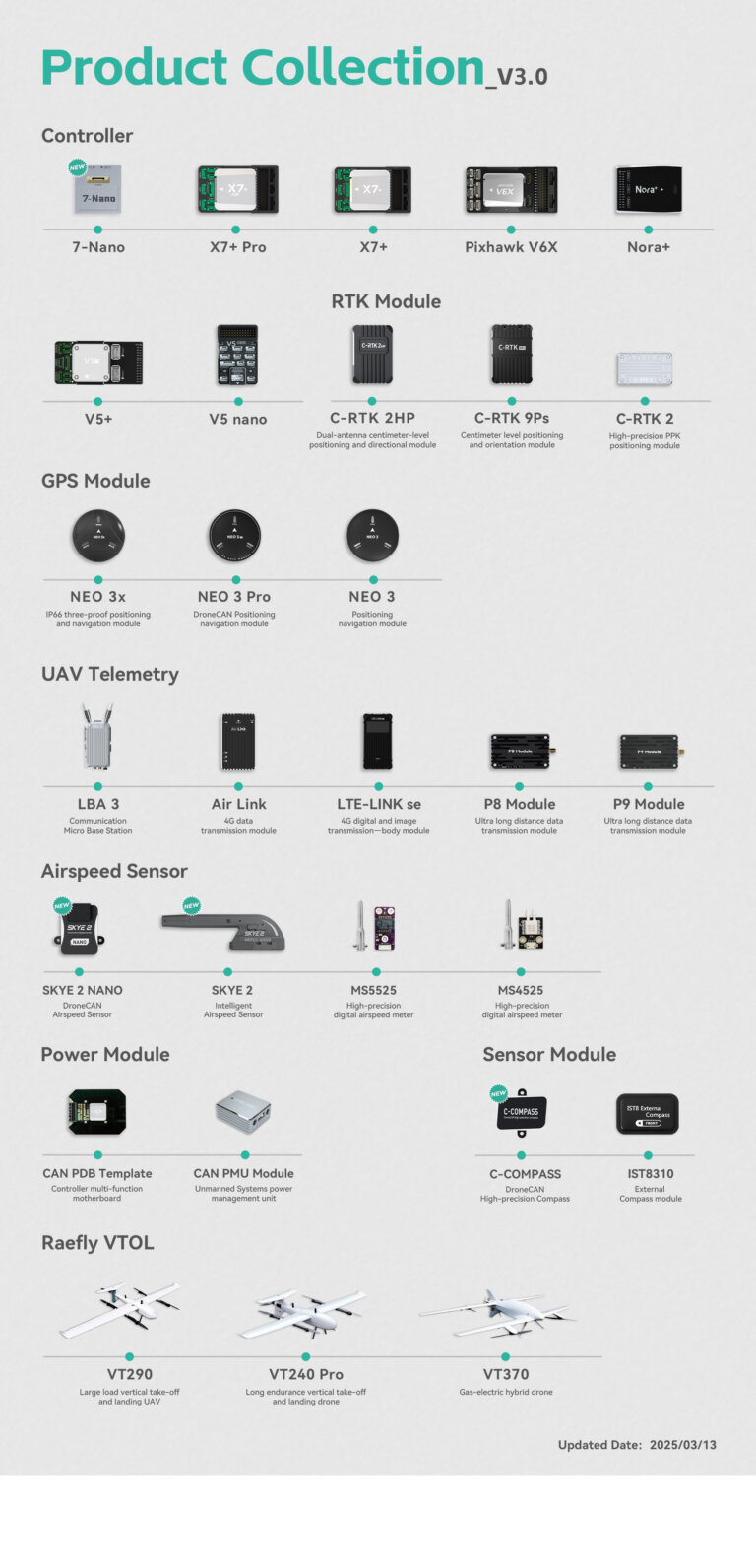 CUAV Drone Pixhawk V5+ Drone Controller PX4 APM – CUAV Official Store