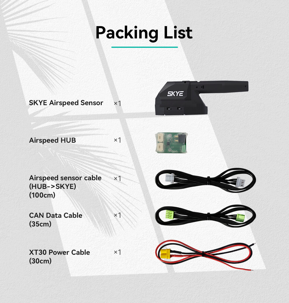 CUAV SKYE dronecan protocal airspeed sensor – CUAV Official Store