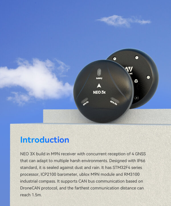CUAV NEW NEO 3X GPS Module – CUAV Official Store