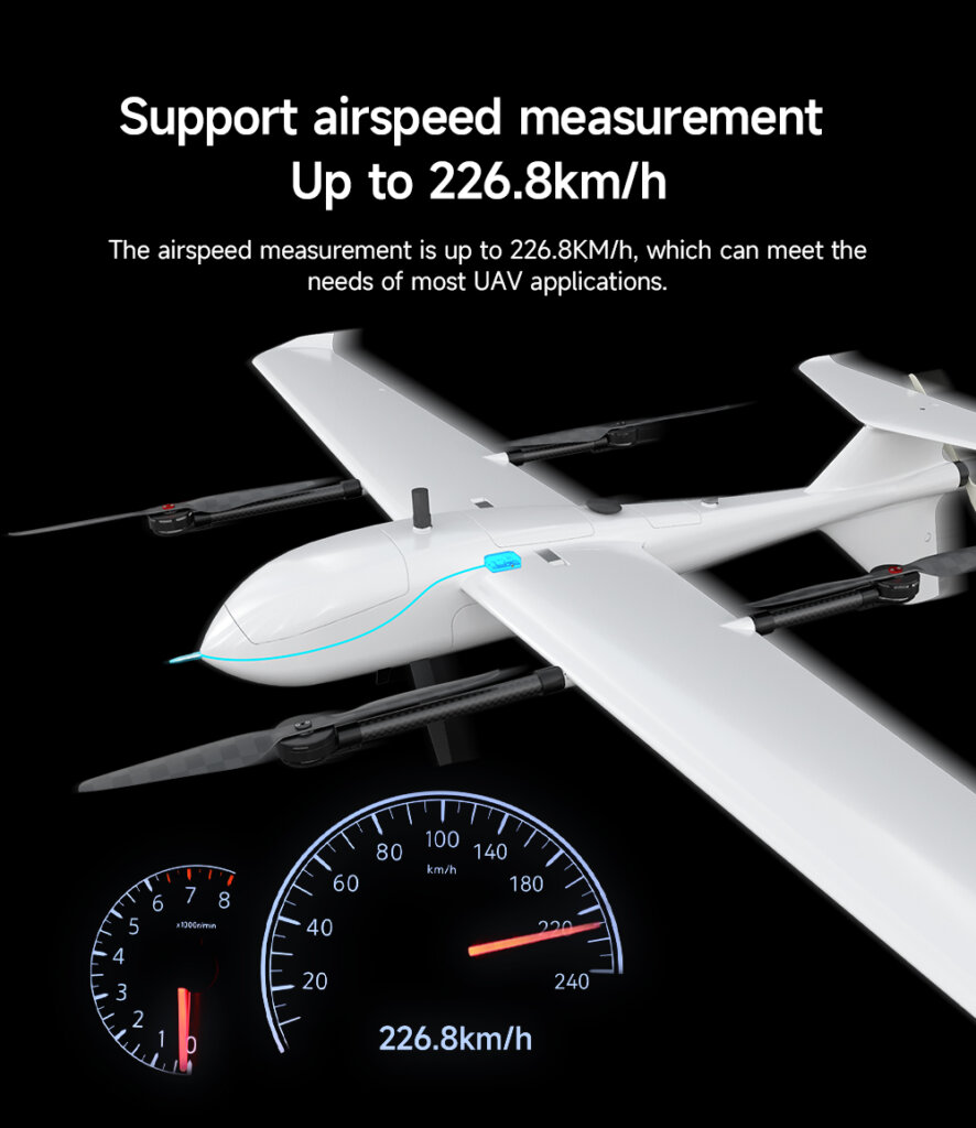 CUAV New SKYE 2 Nano DroneCAN DLVR High Accuracy And Linearity Airspeed ...