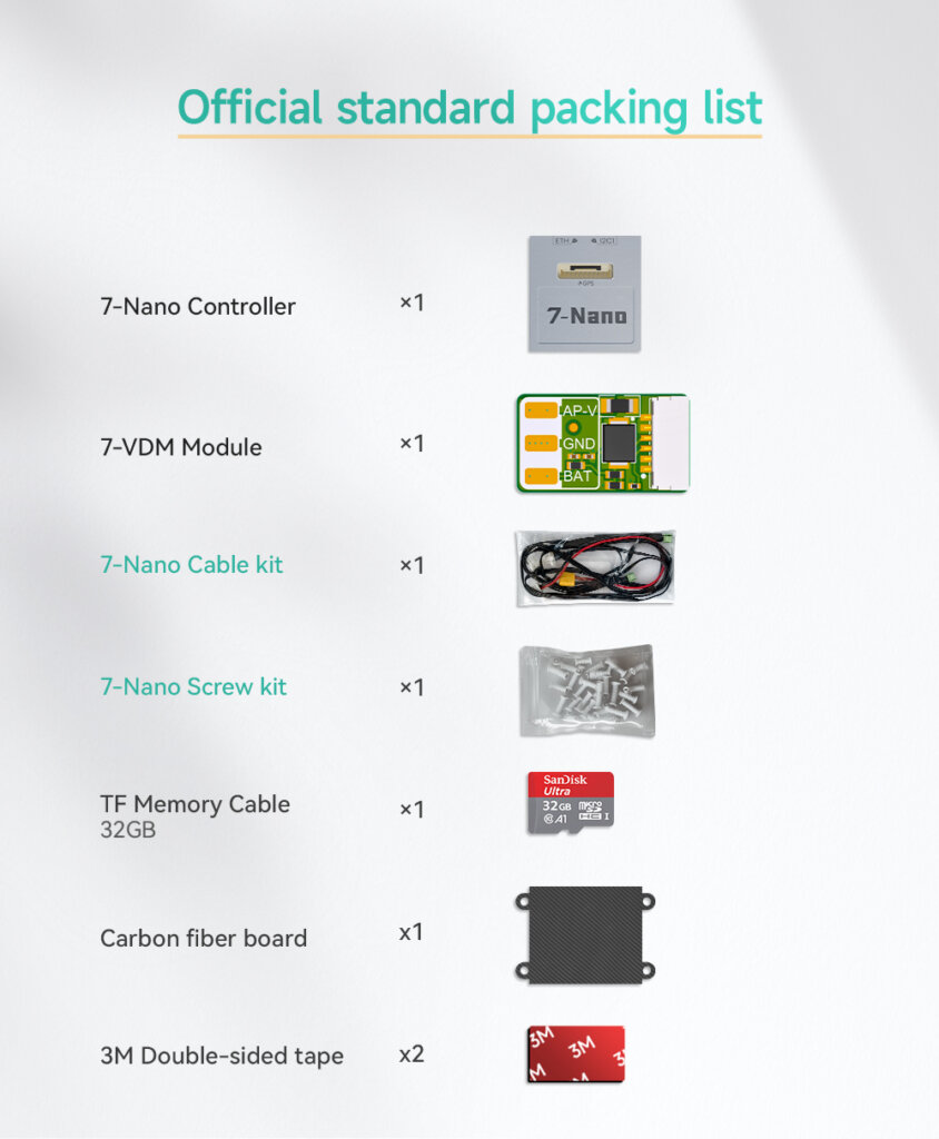 CUAV New FPV Drone Small Size Cube 7 Nano Controller – CUAV Official Store