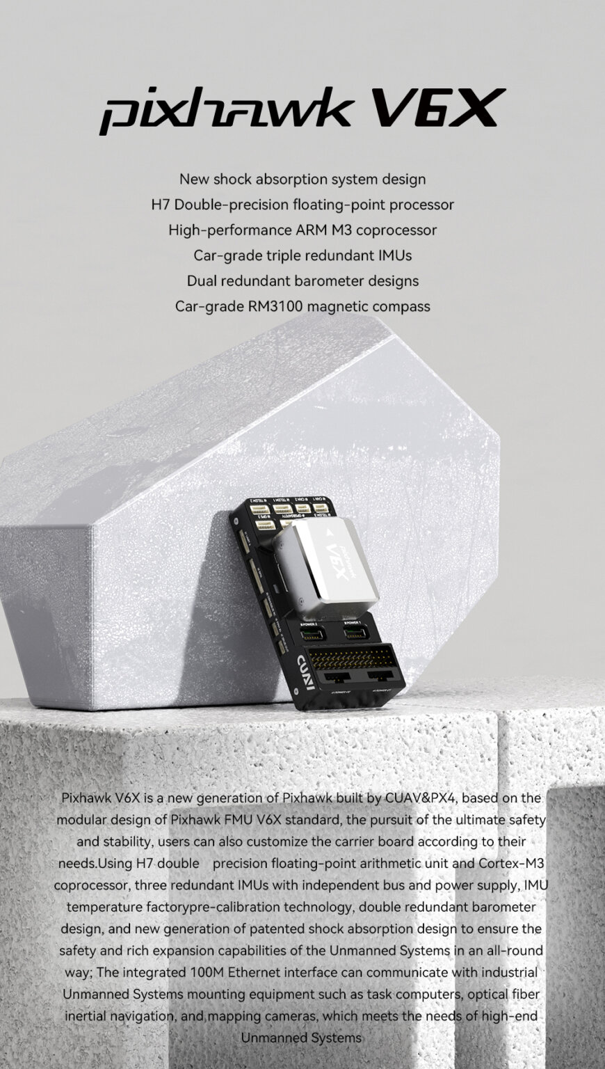 CUAV New Pixhawk V6X controller – CUAV Official Store